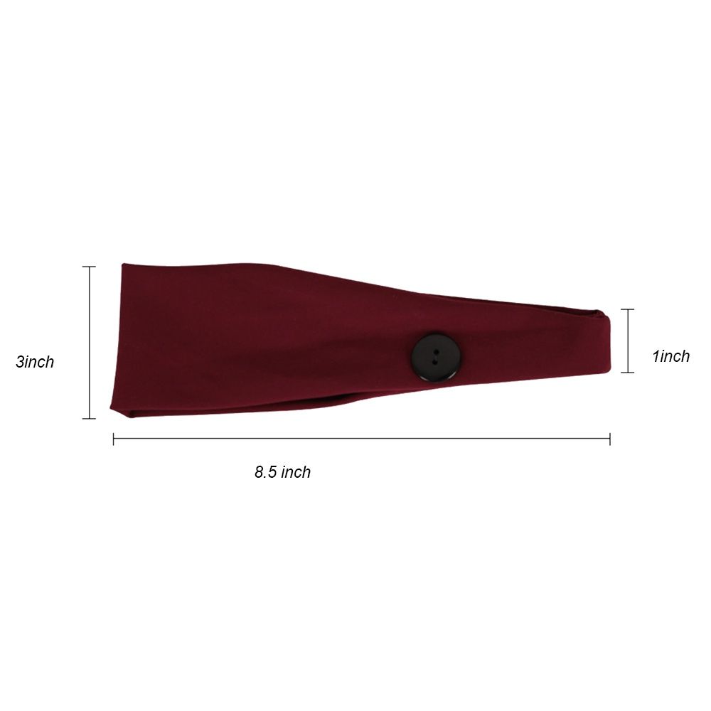Mask Buddy Elastic Head Band with Buttons
